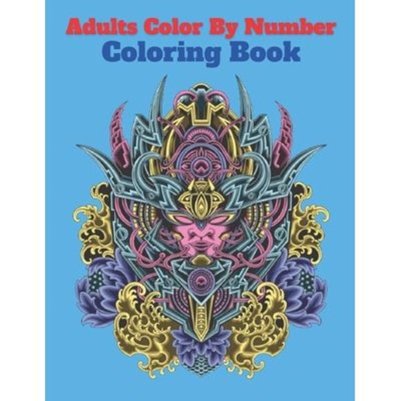 Raju | Other | Adults Color By Number Coloring Book Animels Color By ...